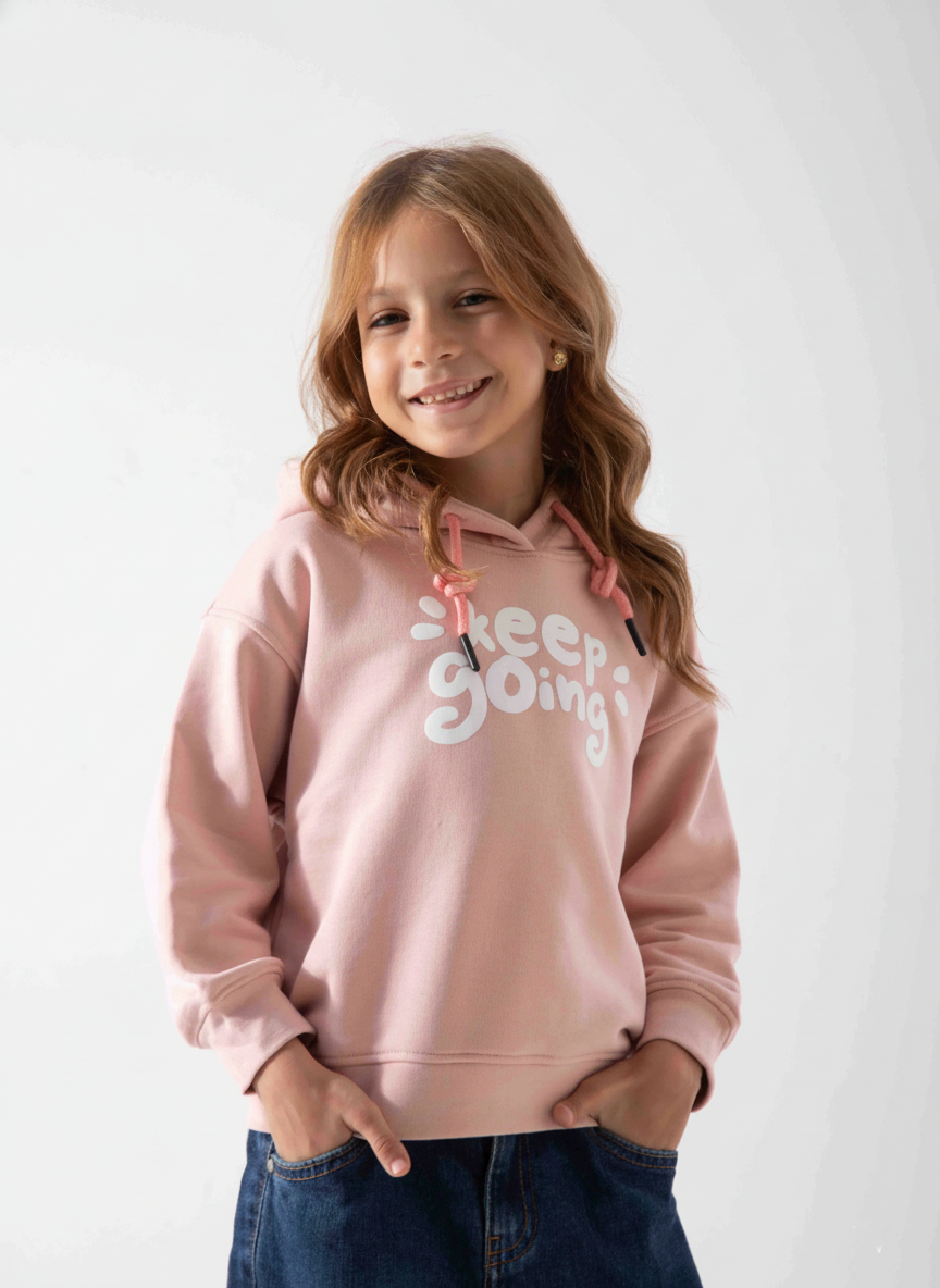 Girls' Printed Hoodie Sweatshirt – Tree Stores